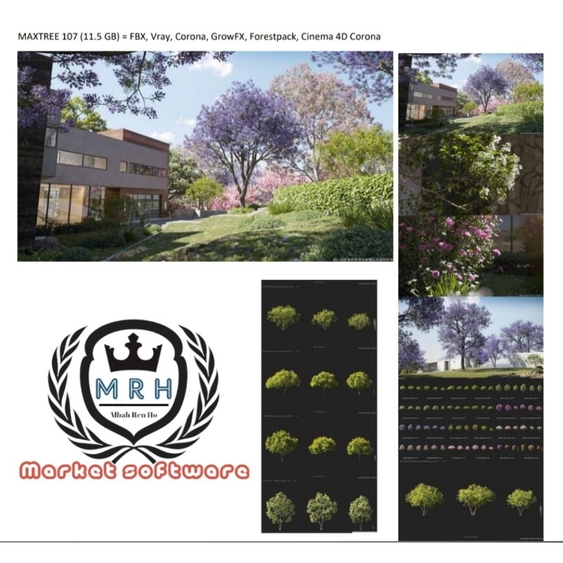 Jual MAXTREE - PLANT MODELS VOLUME 107 | Shopee Indonesia