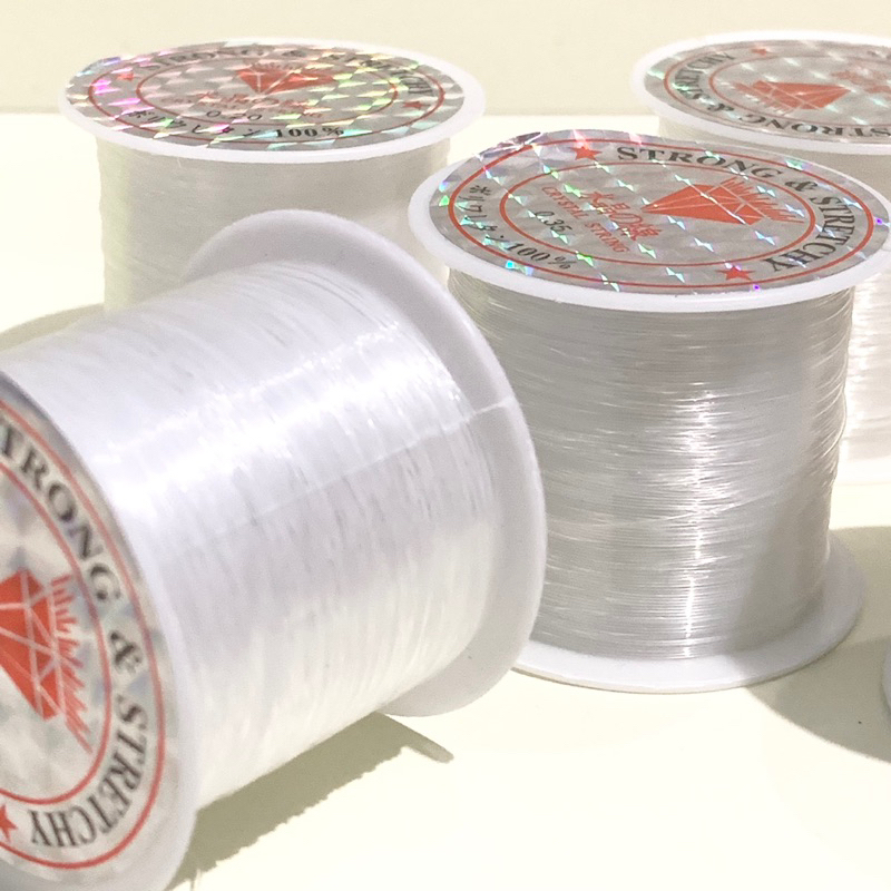 Jual Senar Non Elastis | Senar Benang Nilon | Senar Kerajinan DIY ...