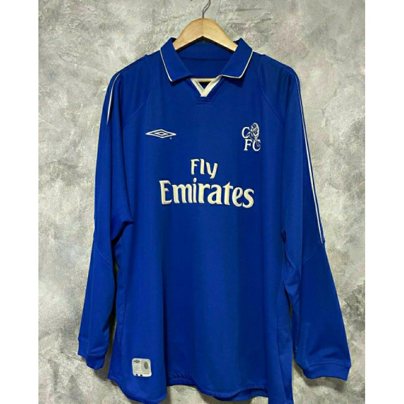 Jual RETRO | JERSEY VINTAGE CHELSEA HOME 2001 GRADE ORI PANJANG ...