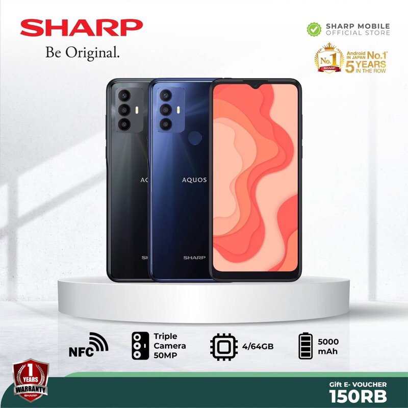 Jual Handphone Sharp Aquos V6 Plus Garansi Resmi | Shopee Indonesia