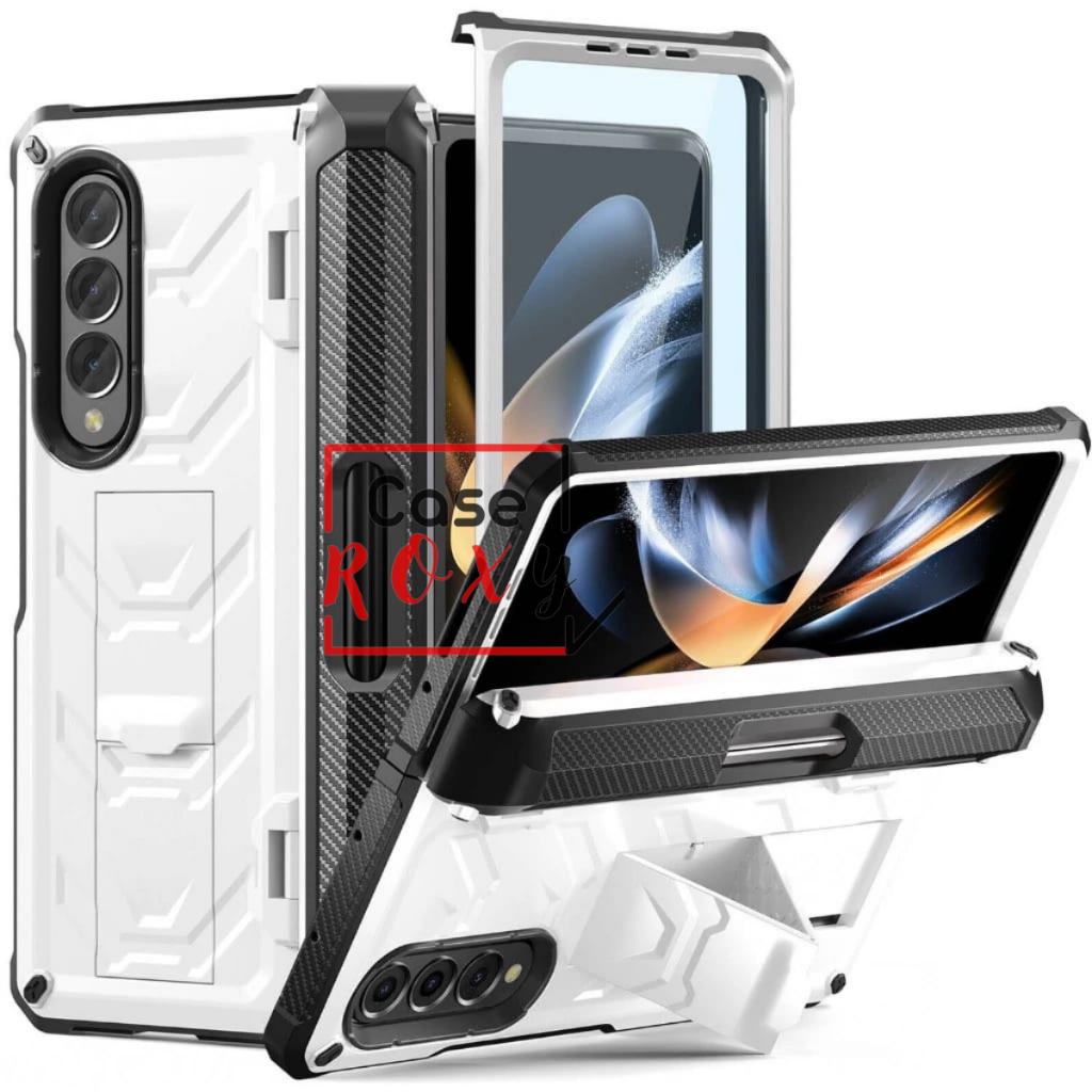 Jual Samsung Galaxy Z Fold 3 | Z Fold 4 5G | Z Fold 5 Case Robot Rugged Armor Standing Case ...