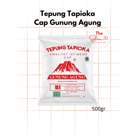 Jual Tepung Tapioka Cap Gunung Agung 500 gr | Shopee Indonesia