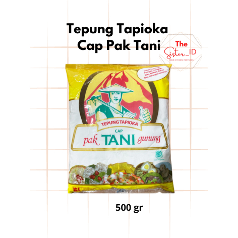 Jual Tepung Tapioka Cap Pak Tani 500 gr | Shopee Indonesia