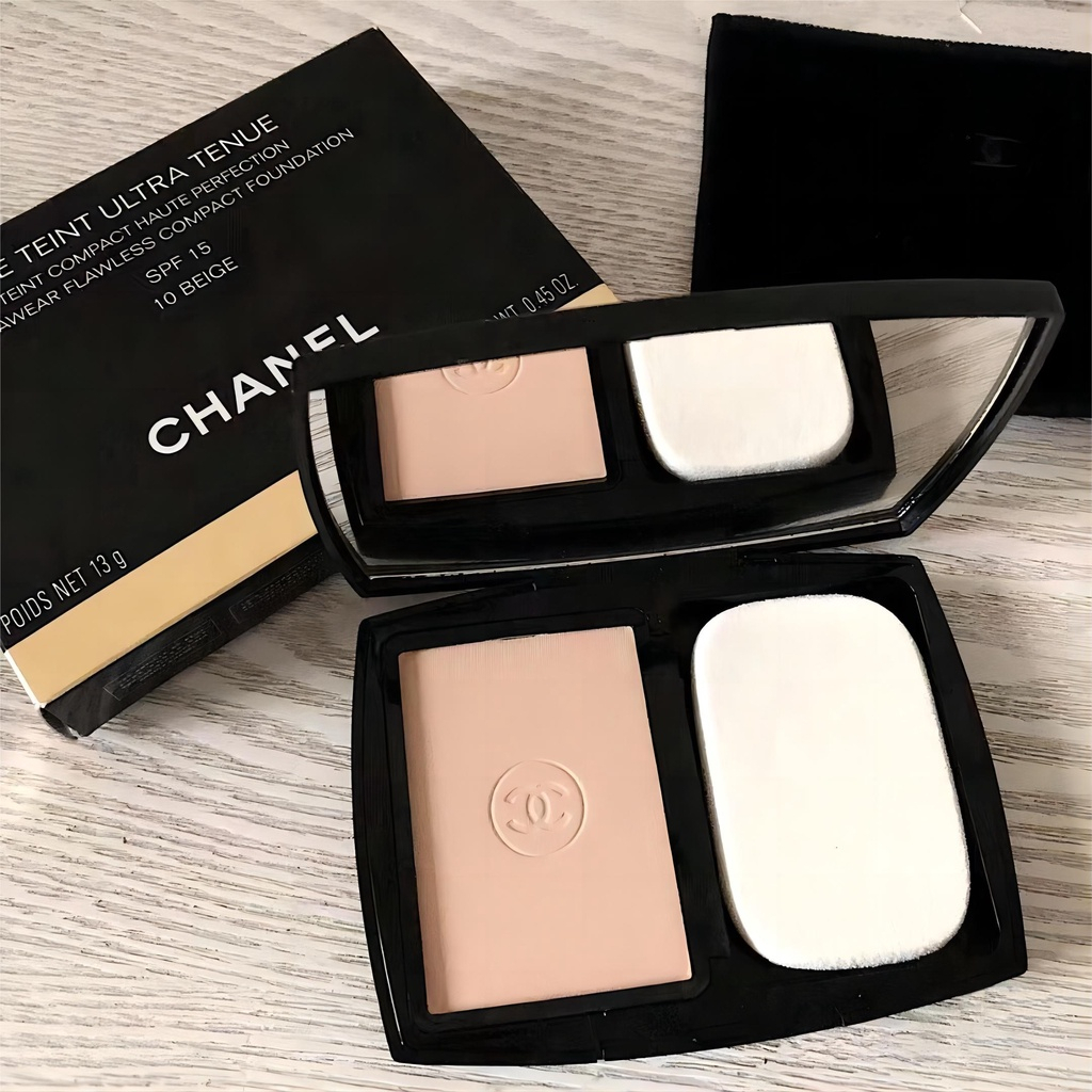 Jual Chanel Compact Powder Foundation/Chanel Ultra Le Teint Flawless ...
