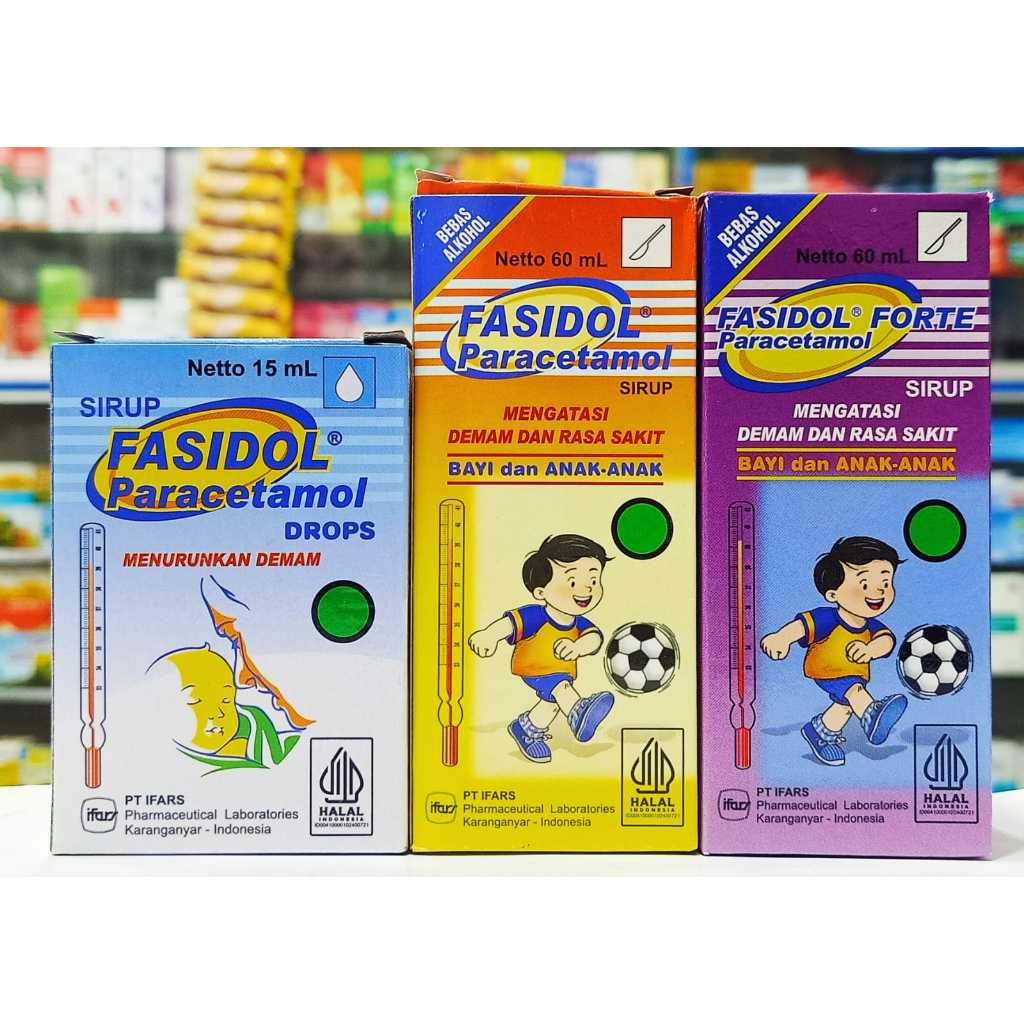 Jual Fasidol Paracetamol 𝐒𝐢𝐫𝐮𝐩 𝐃𝐫𝐨𝐩𝐬 𝟏𝟓𝐌𝐋 & 𝐀𝐧𝐚𝐤 𝟔𝟎𝐌𝐋 - Meredakan Demam ...