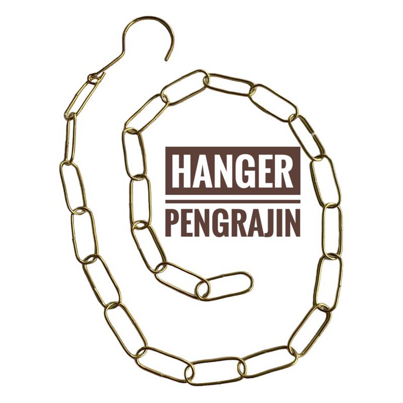 Jual RANTAI BESI GANTUNGAN BAJU SERBA GUNA GOLD | Shopee Indonesia