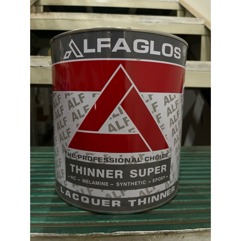 Jual TINER ALFA GALON/Thinner Super Alfaglos / Thiner / Tinner / Tiner Alfagloss | Shopee Indonesia