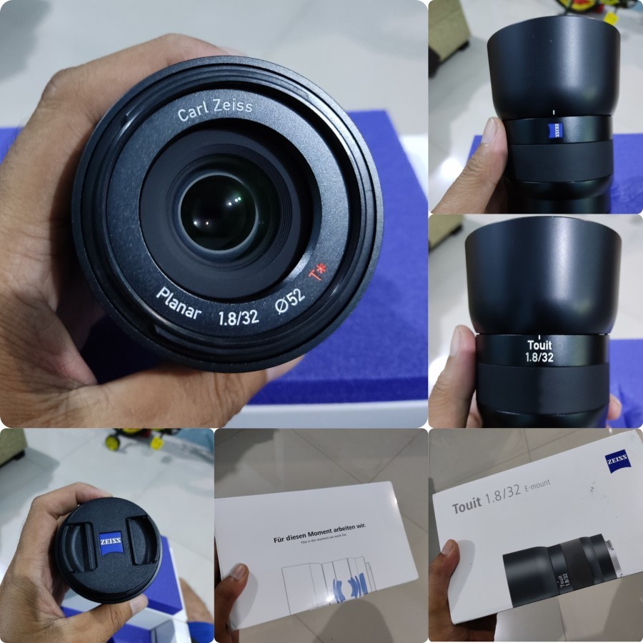 Jual Lensa Carl Zeiss Touit 32mm f1.8 for Sony E-mount, mulus, full set ...