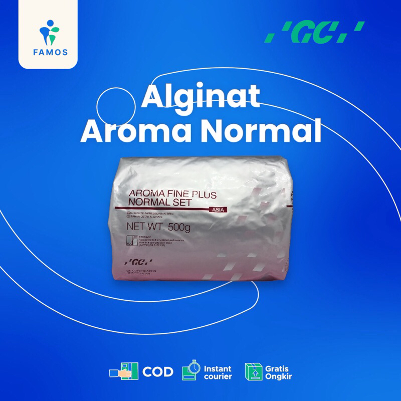 Jual Alginat / Aroma normal GC / Bahan cetak / Fine plus GC | Shopee ...
