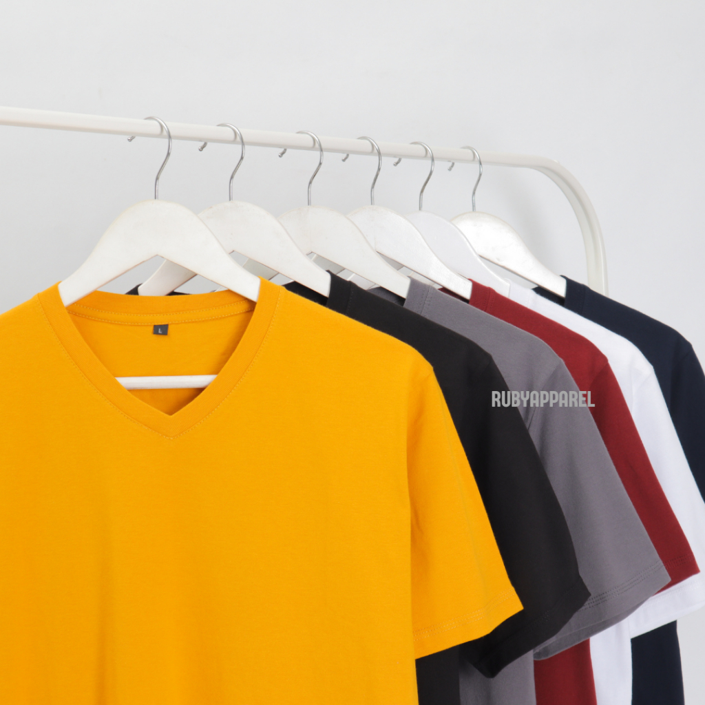 Jual VNECK - Kaos Vneck Pria Wanita Lengan Pendek Dewasa Cotton Combed ... Jual VNECK - Kaos Vneck Pria Wanita Lengan Pendek Dewasa Cotton Combed ...