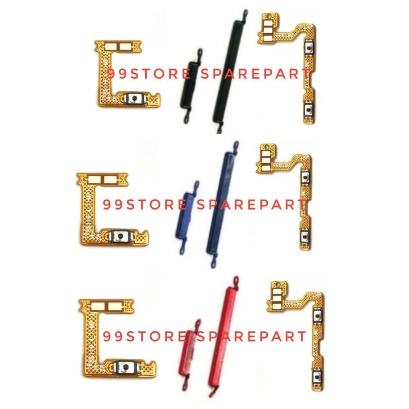 Jual TOMBOL SET + FLEXIBEL ON OFF VOLUME SAMSUNG A20S A207 | Shopee Indonesia