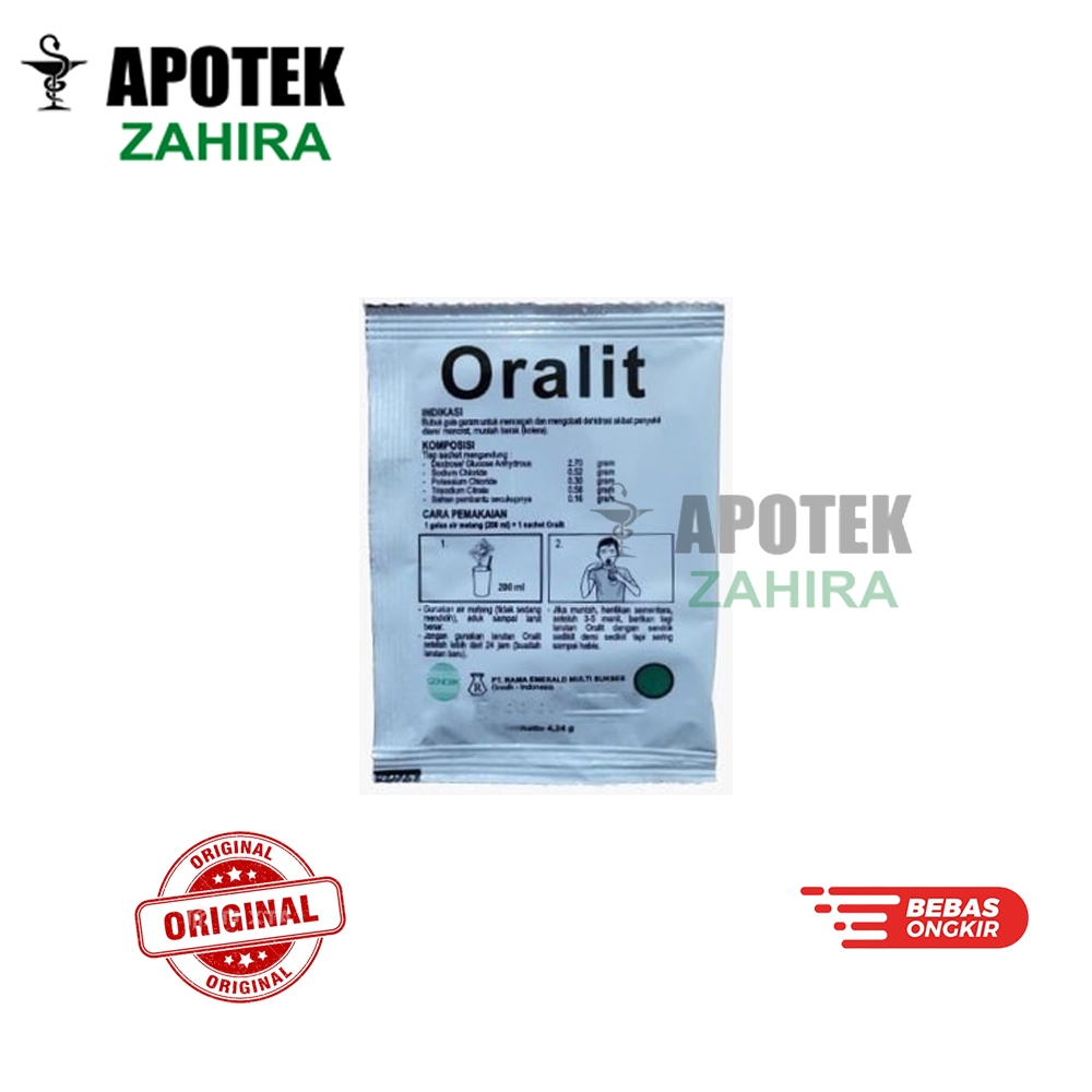 Jual Oralit Serbuk 4.24 Gram Sachet | Shopee Indonesia