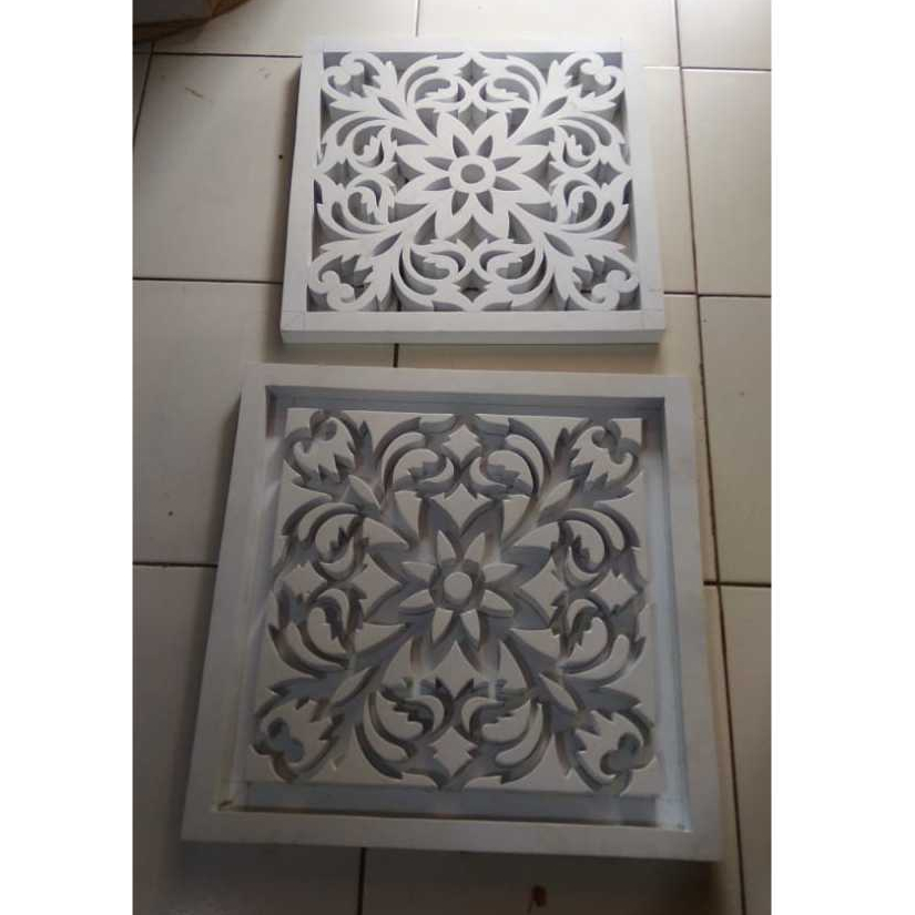 Jual moulding GRC beton /panel gipsum motif bunga ukir | Shopee Indonesia