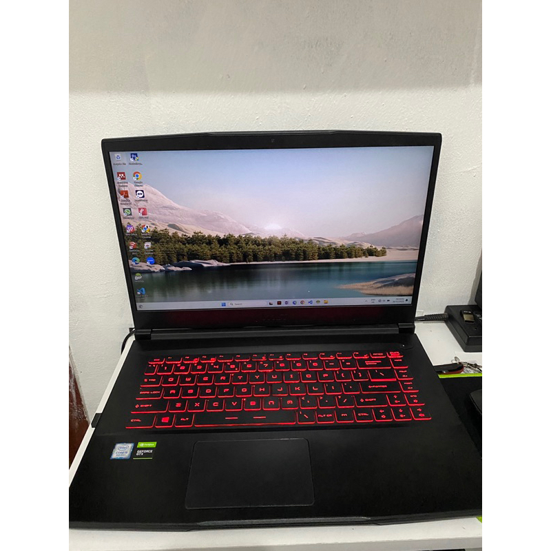 Jual Laptop Msi GF63 Thin 9RCX (seccond like new) | Shopee Indonesia