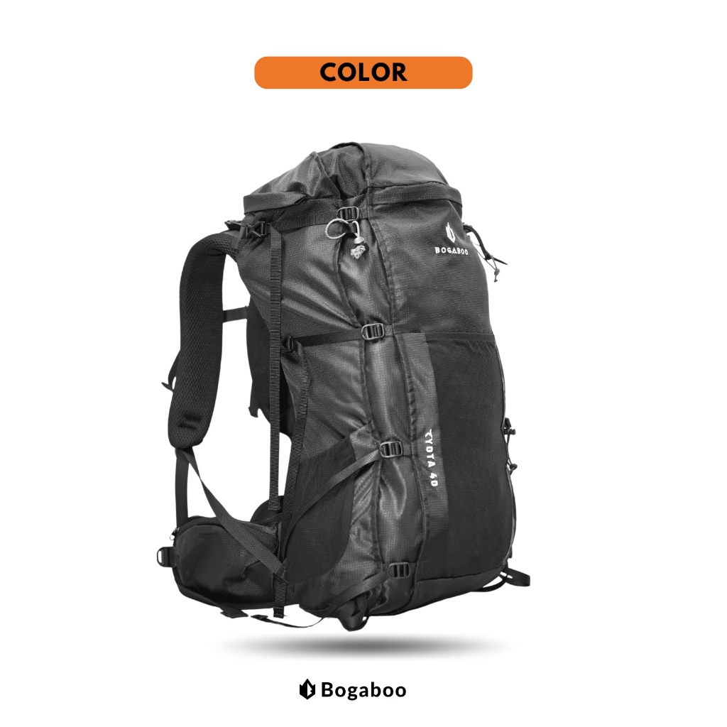 Jual BOGABOO RYOTA tas gunung carrier ultralight 40 L - Tas BACKPACK BOGABOO Seri RYOTA 40 L ...