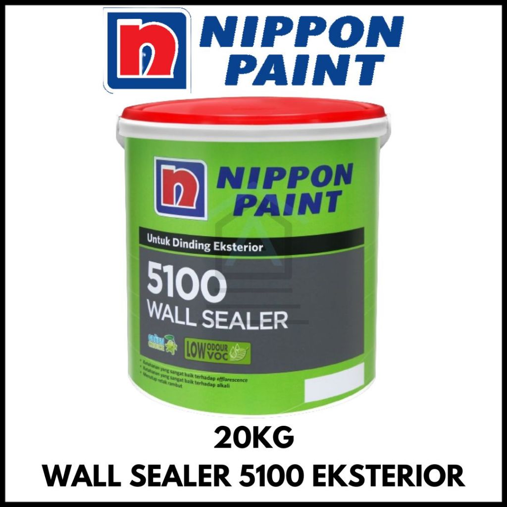Jual Wall Sealer 5100 Eksterior Pail 20Liter Nippon Paint | Shopee ...