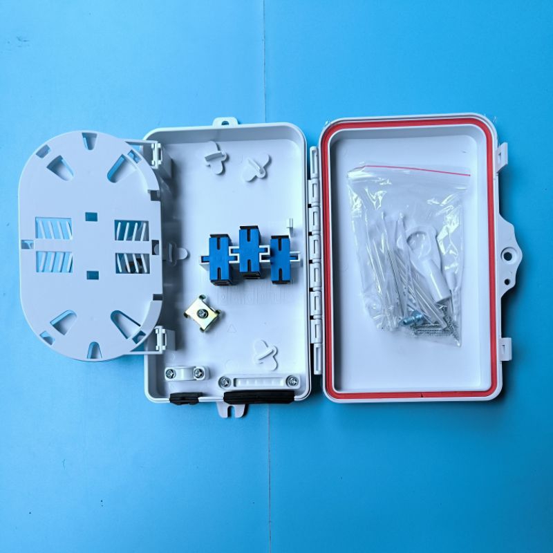 Jual odp 4 core + adapter 4pcs | Shopee Indonesia