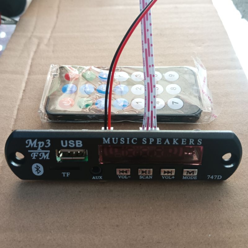 Jual MODUL BLUETOOTH MP3 INPUT 12VDC | Shopee Indonesia