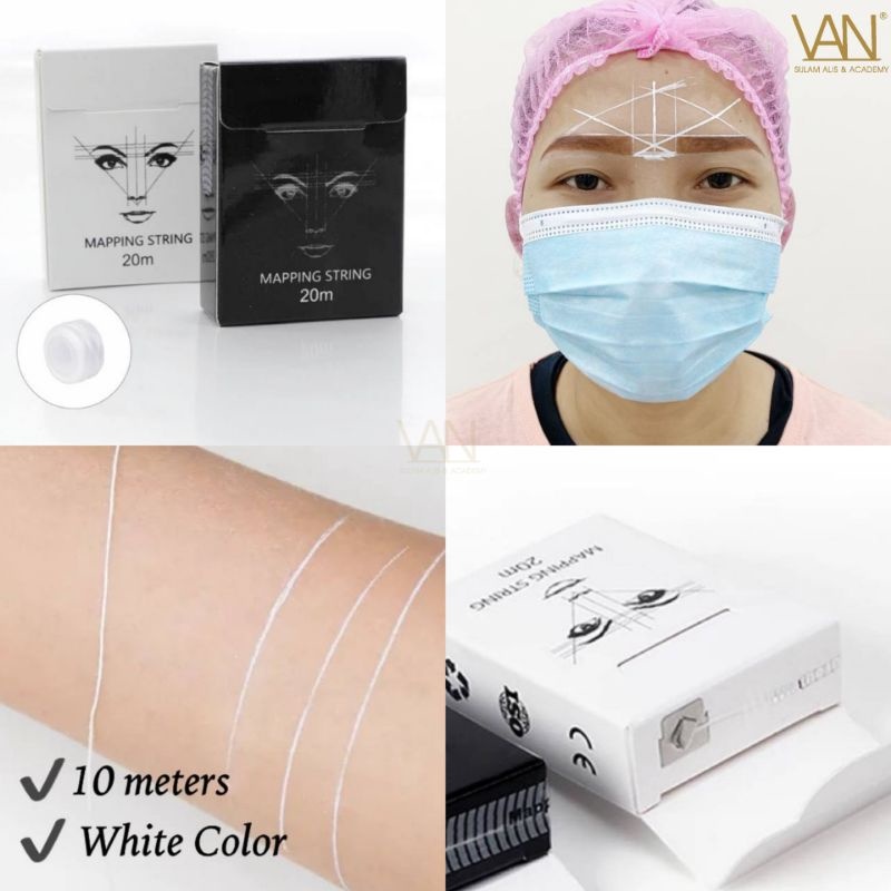Jual MAPPING STRING EYEBROW BENANG 10M | Penggaris Sulam Alis | ALAT ...