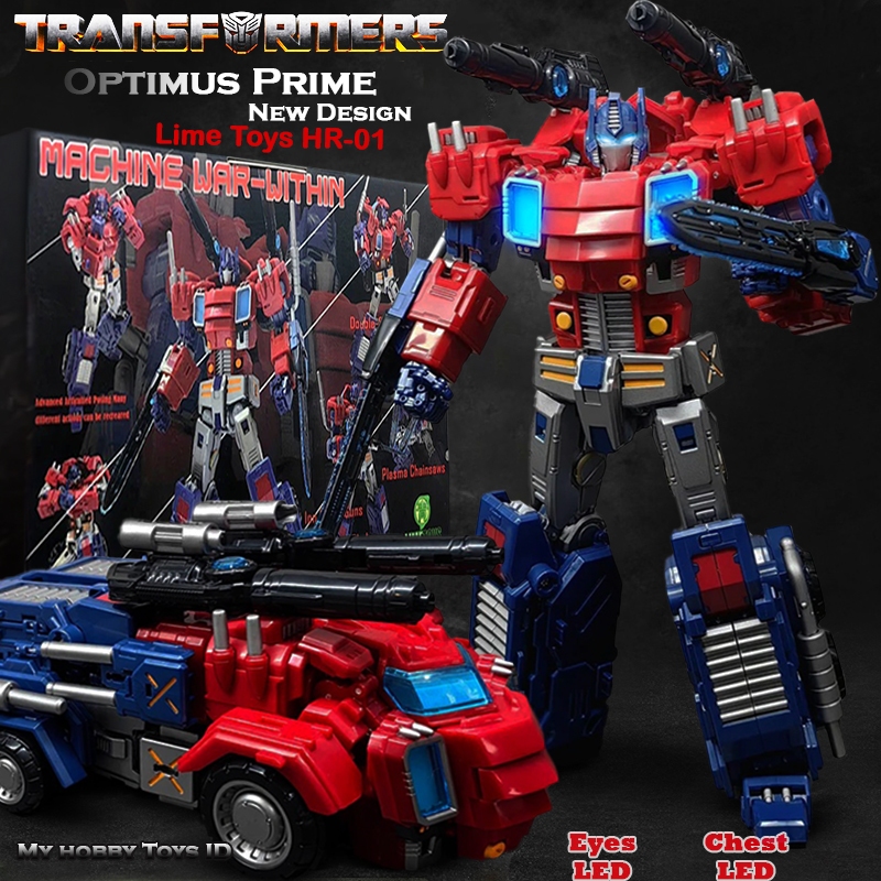 Jual Mainan Figure Robot Trans formerss Optimus Prime Cybertron Version ...