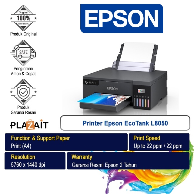 Jual Printer Epson EcoTank L8050 | Shopee Indonesia