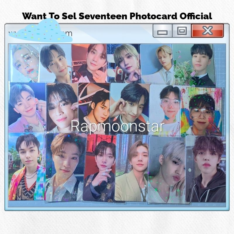 Jual [Mohon Membaca Deskripsi] WTS | Jual Photocard seventeen official murah part 1 [update ...