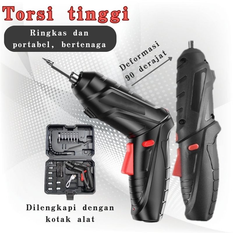 Jual Obeng listrik, dapat diisi ulang multi-bit, multifungsi rumah ...
