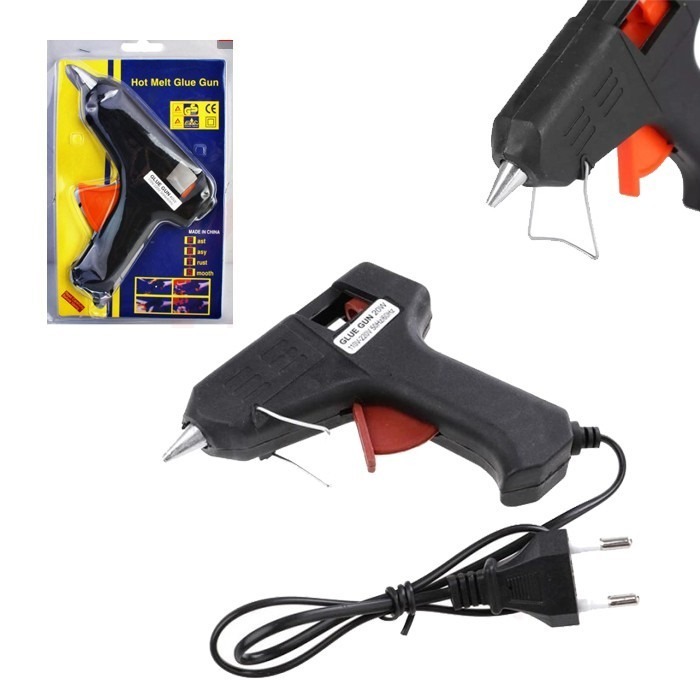 Jual ~ HM8 ~ ALAT PISTOL LEM TEMBAK LISTRIK HOT MELT GLUE GUN ON-OFF ...