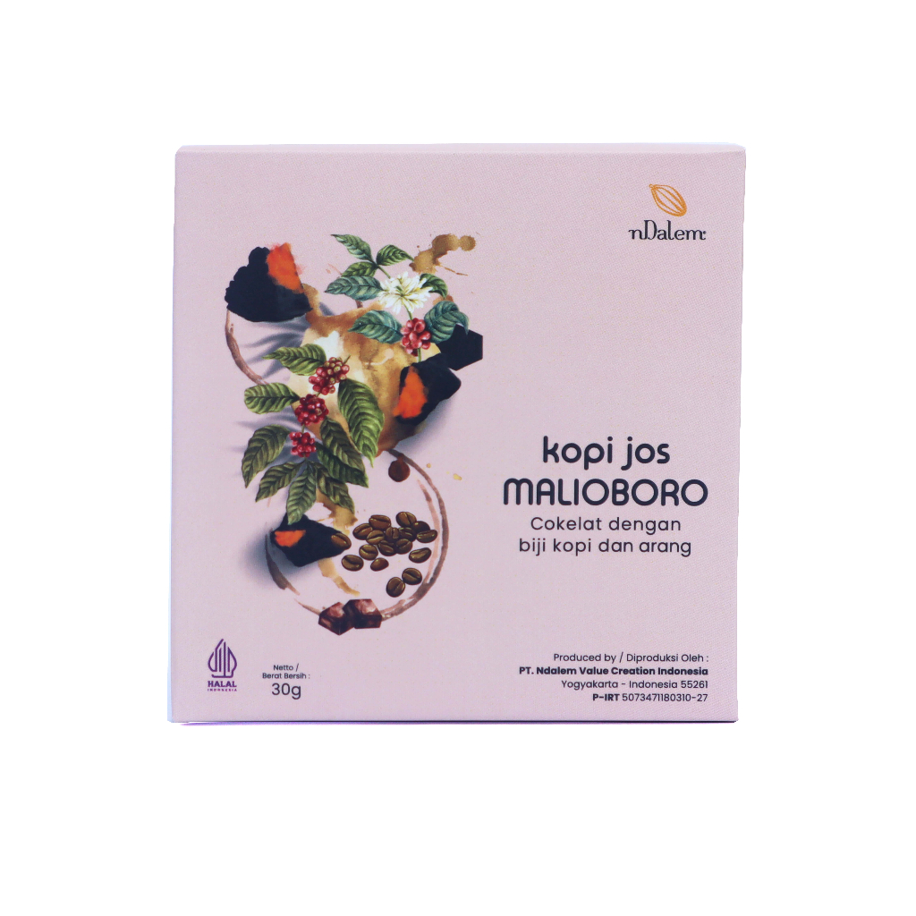 Jual Cokelat nDalem Dark Chocolate Charcoal Coffee Jogja | Coklat Hitam ...