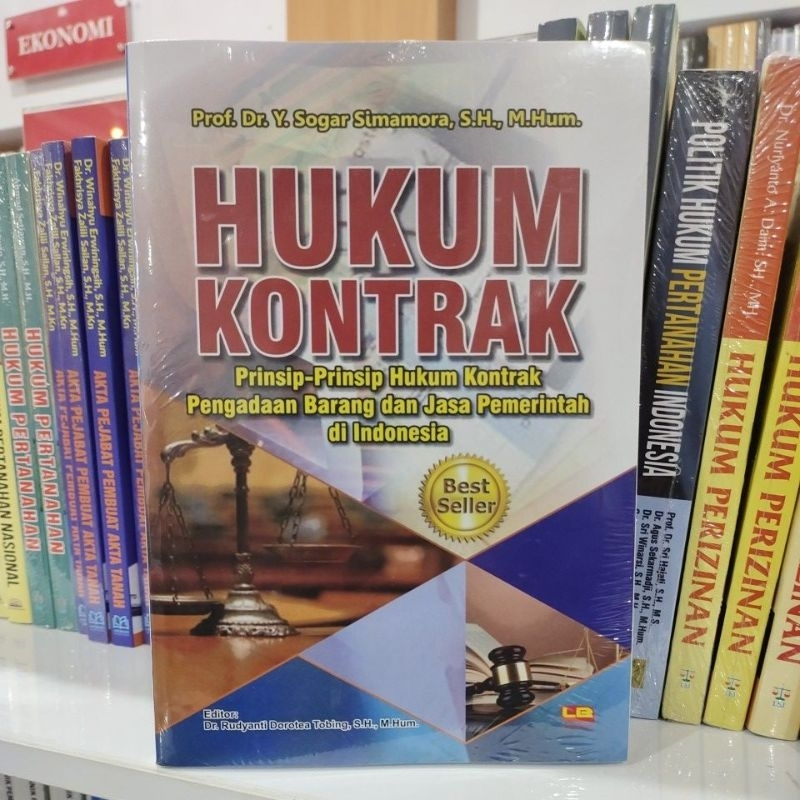 Jual Hukum Kontrak Prinsip - Prinsip Hukum Kontrak Pengadaan Barang Dan ...