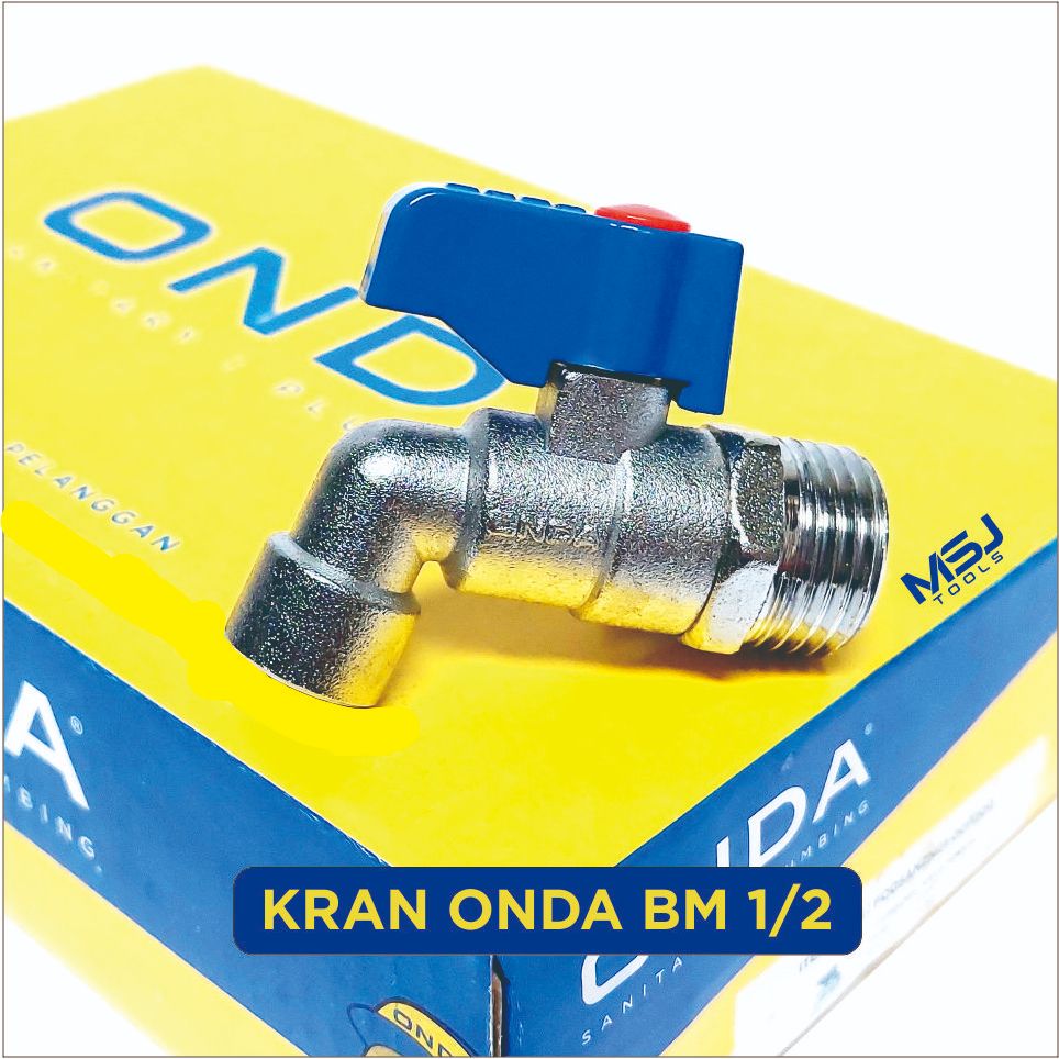 Jual Kran onda BM 1/2 inchi kran Air Tembok type BM, Merk ONDA ORIGINAL ...