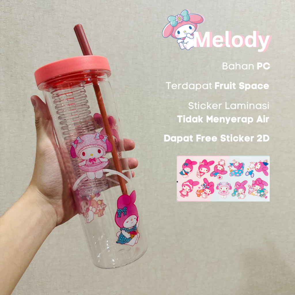 Jual Either.id - Botol Minum Infused 700ml / FREE BUBBLE WRAP Botol ...