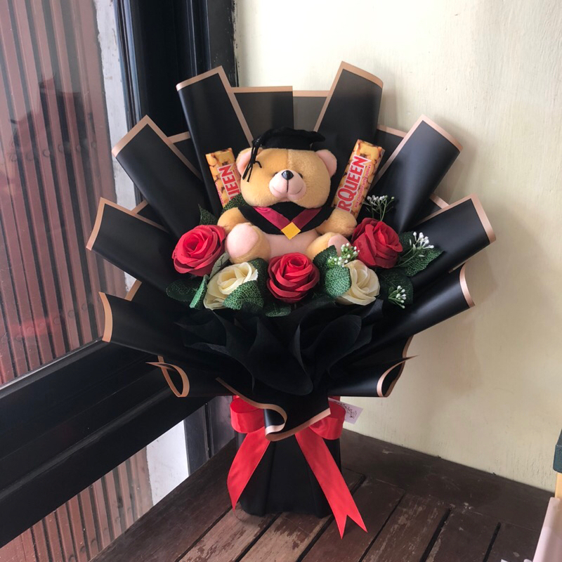 Jual buket boneka wisuda / buket graduation / kado wisuda bandung ...