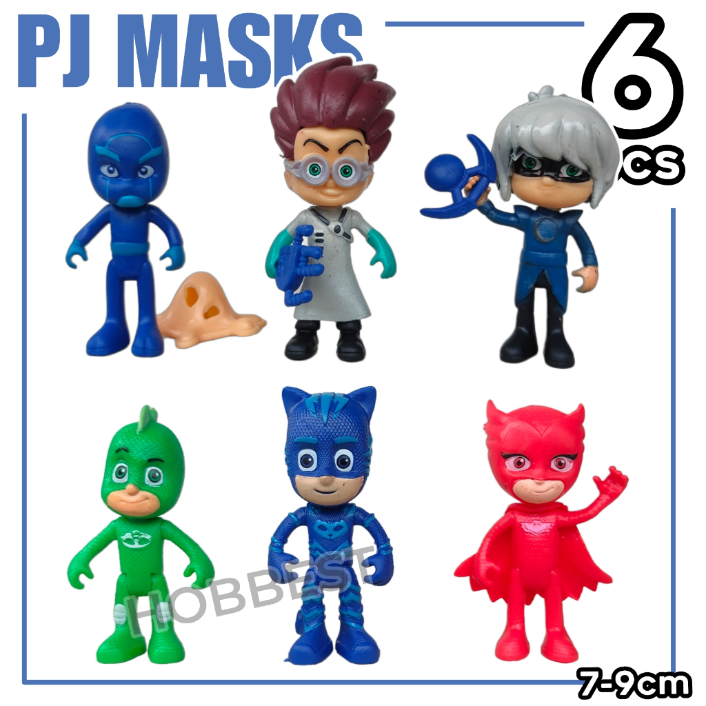 Jual Action Figure PJ MAX set - Miniatur Topper Kue Mainan Pajangan ...