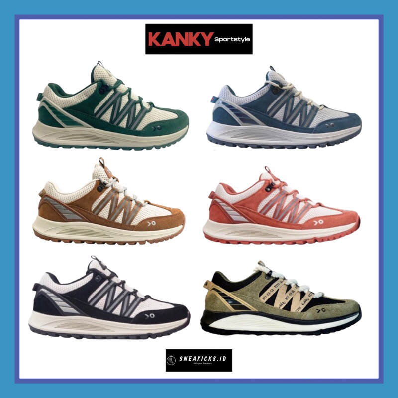 Jual [ORIGINAL] SEPATU KANKY KITADAKE MR SABOTAGE / CREAMY GREEN / NAVY ...