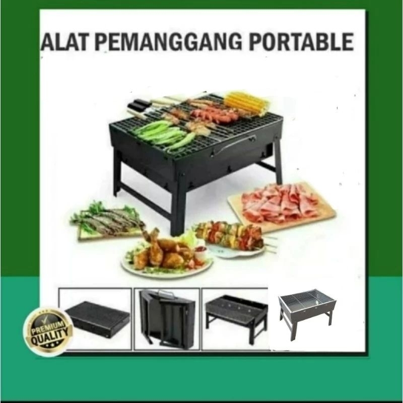Jual Alat panggangan sate Portable lipat pemanggang atau alat tempat ...