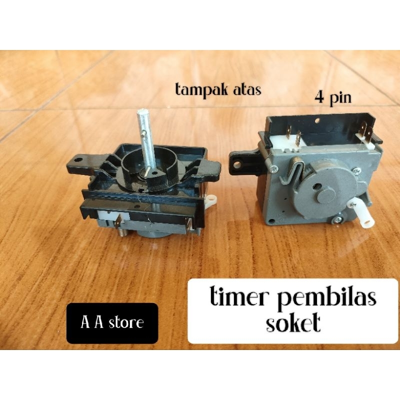 Jual TIMER PEMBILAS SOKET 4PIN / TIMER SOKET MESIN SHARP POLYTRON ...