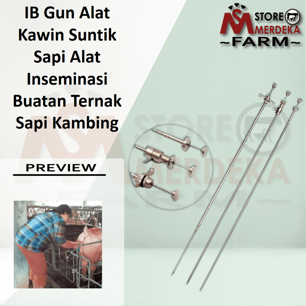 Jual IB Gun Alat Kawin Suntik Sapi Alat Inseminasi Buatan Ternak Sapi Kambing | Shopee Indonesia