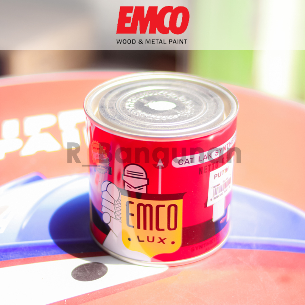 Jual Cat Emco Besi & Kayu/ Cat Lak Synthetis 1/2 kg | Shopee Indonesia