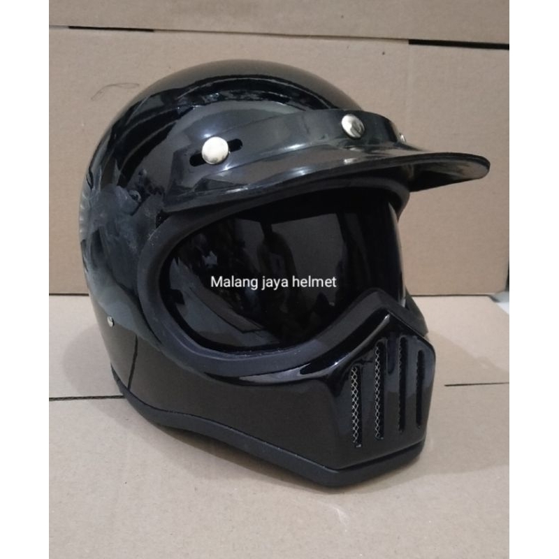 Jual HELM Cakil Helm Retro M30 Bandit Mini moto CUSTOM |Cakil Murah ...