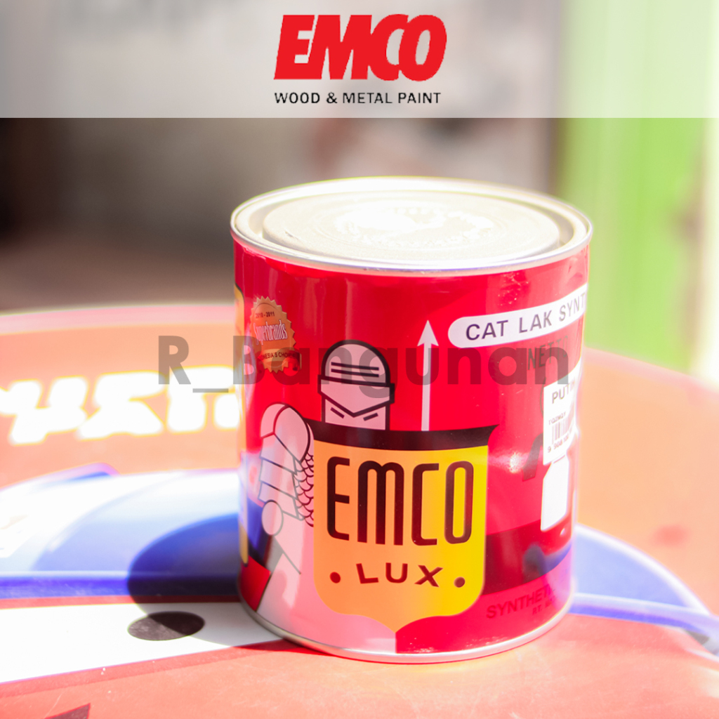 Jual Cat Emco Kayu & Besi/ Cat Lak Synthetis 1 kg | Shopee Indonesia