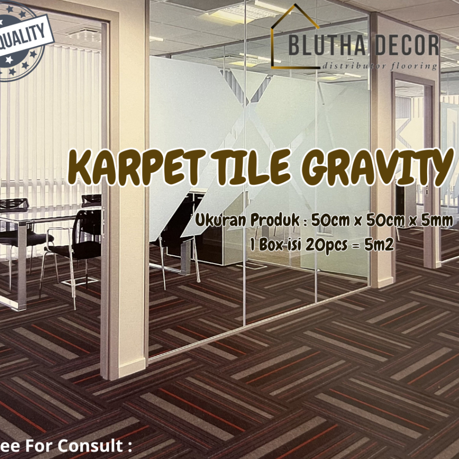 Jual KARPET TILE GRAVITY (karpet bioskop, karpet hotel, karpet kantor ...