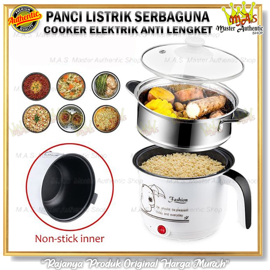 Jual Panci Listrik Serbaguna Elektrik Cooker Multifungsi Panci Kukus ...