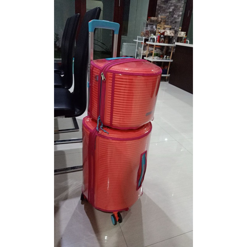 Jual Brand New American Tourister Rollio Cabin Luggage | Shopee Indonesia