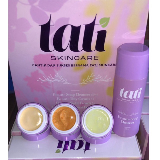 Jual TERMURAH TATI SKINCARE INDONESIA BPOM ORIGINAL 4 in 1 RESMI CREAM ...