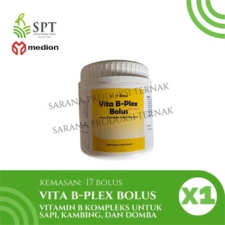 Jual MEDION VITA B-PLEX BOLUS VITAMIN B ISI 17 BOLUS SAPI KAMBING DOMBA | Shopee Indonesia