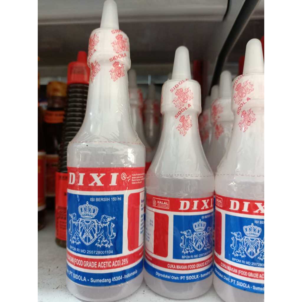 Jual Dixi cuka makan 100ml (kecil) | Shopee Indonesia