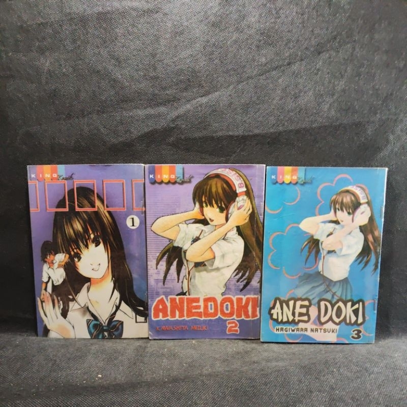 Jual Komik Ane Doki, Vol 1,2,3, King Komik, Kawaskita Mizuki, Hagiwara Natsuki. | Shopee Indonesia