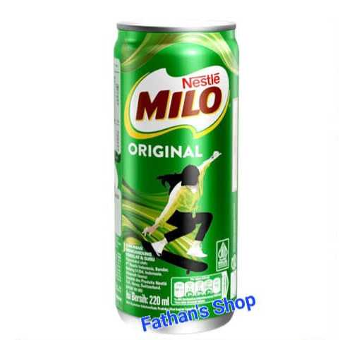 Jual milo kaleng original 220ml minuman kemasan kaleng | Shopee Indonesia