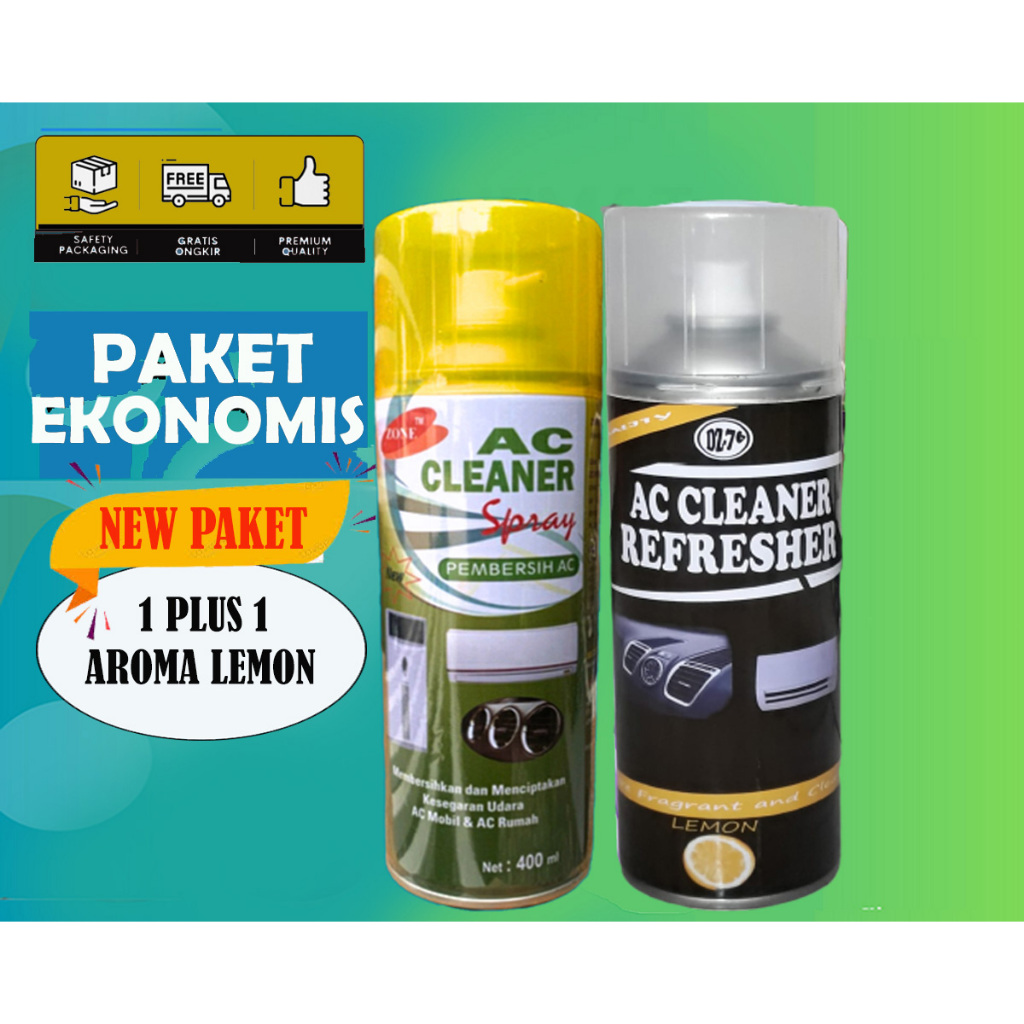 Jual AC CLEANER PAKET ECO ZONE+DZ-76 400ml | Shopee Indonesia